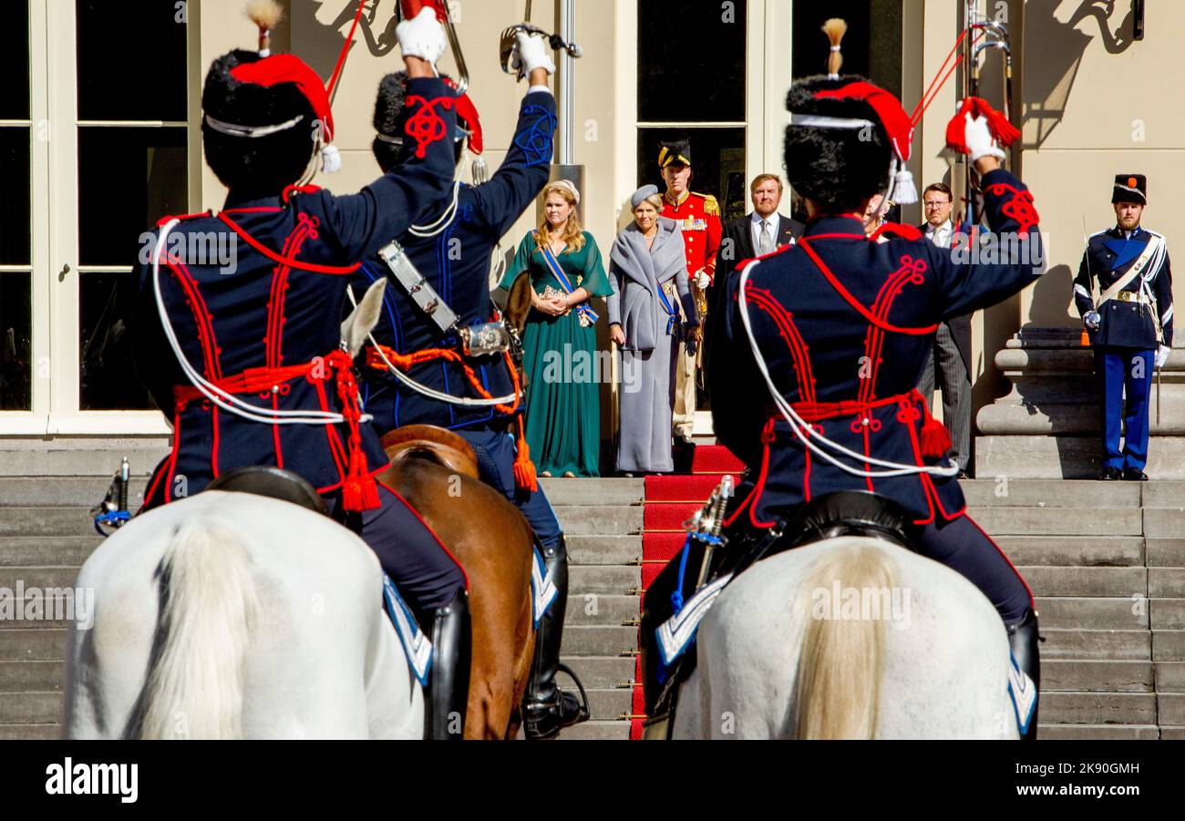 20-09-2022 Balcony Princess Amalia and King Willem-Alexander and Queen ...