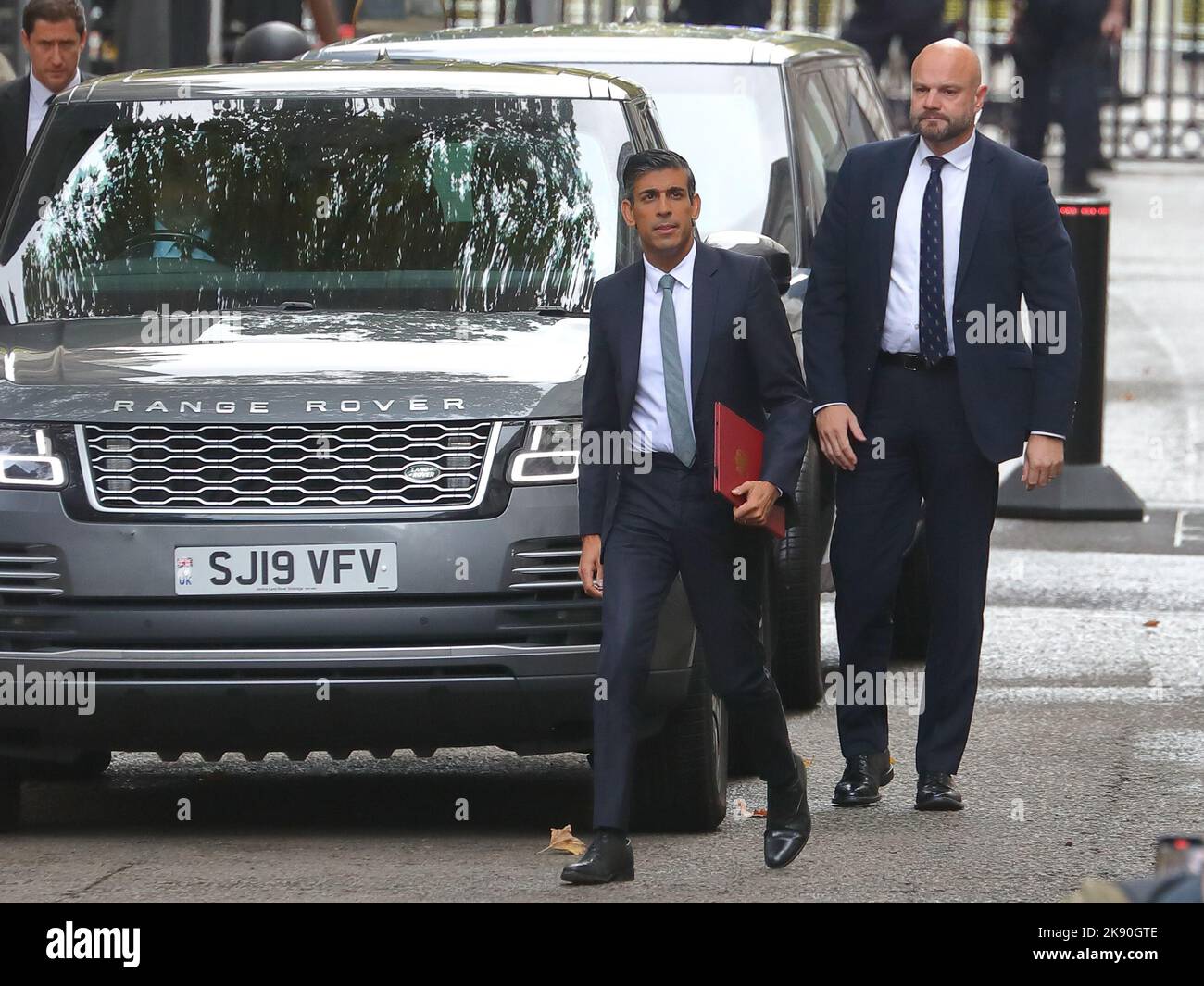 London, UK. 25th October 2022. Newly appointed Prime Minister Rishi ...