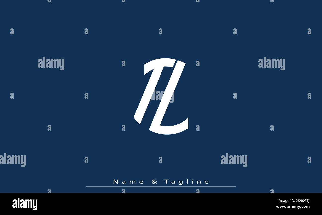 Tl initials logo Stock Vector Images - Alamy