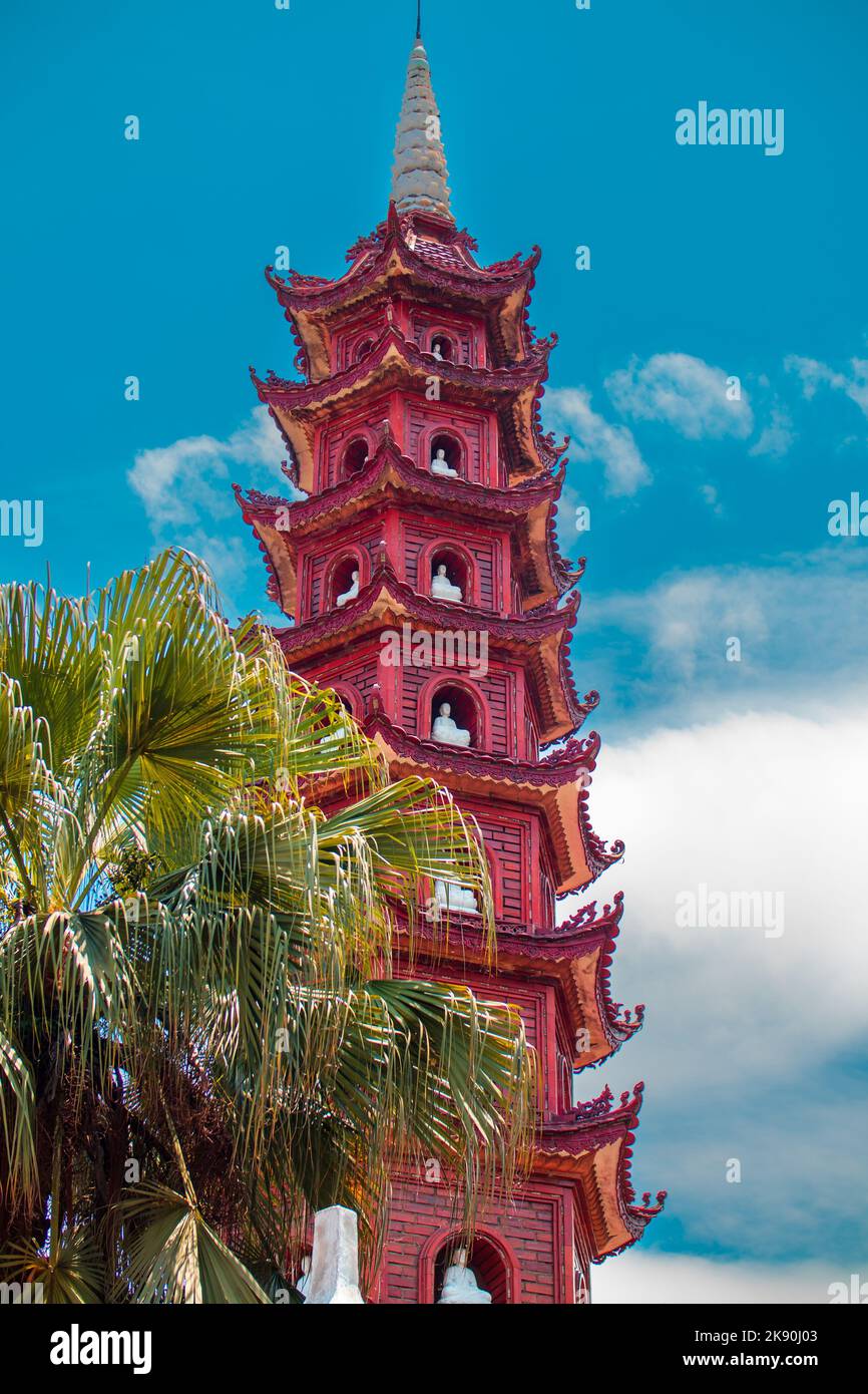 The Tran Quoc Temple Hanoi Vietnam Stock Photo - Alamy