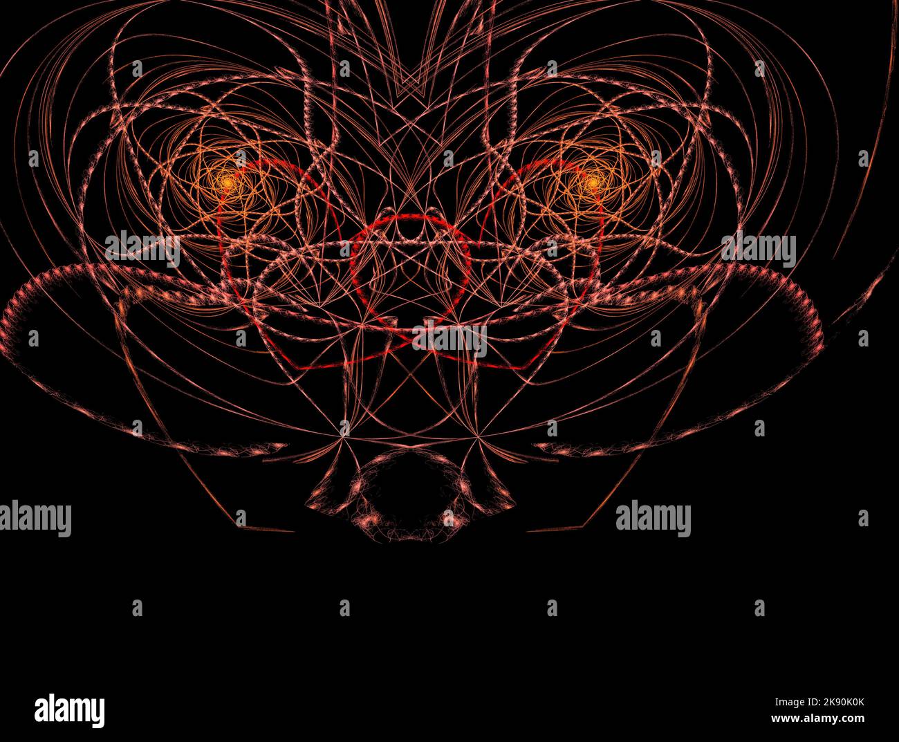 Imaginatory lush fractal texture image abstract background Stock Photo ...
