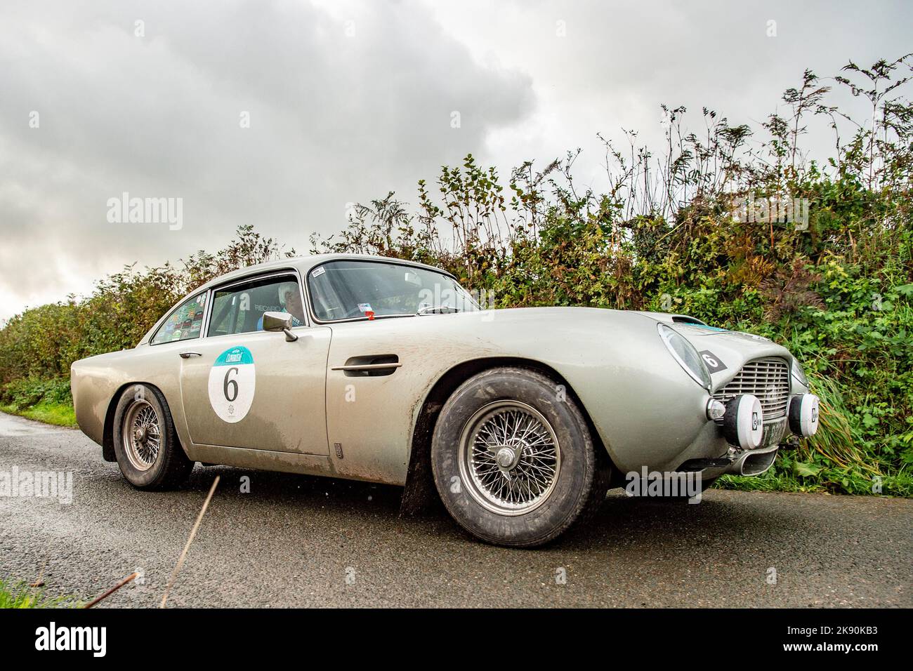 Aston martin db5 race hi-res stock photography and images - Alamy