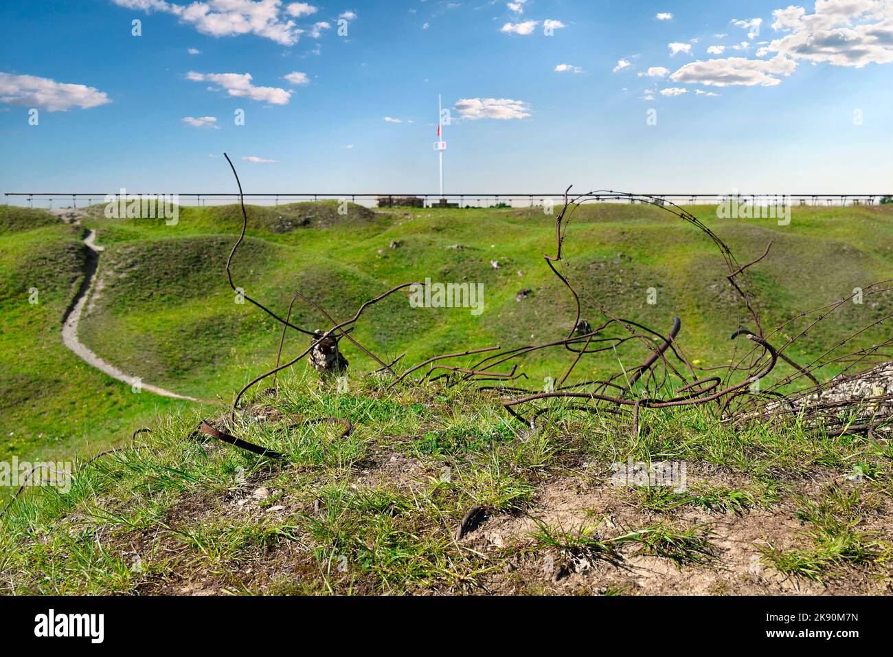 France, Meuse, Fort of Vaux, remains of the battle Stock Photo - Alamy