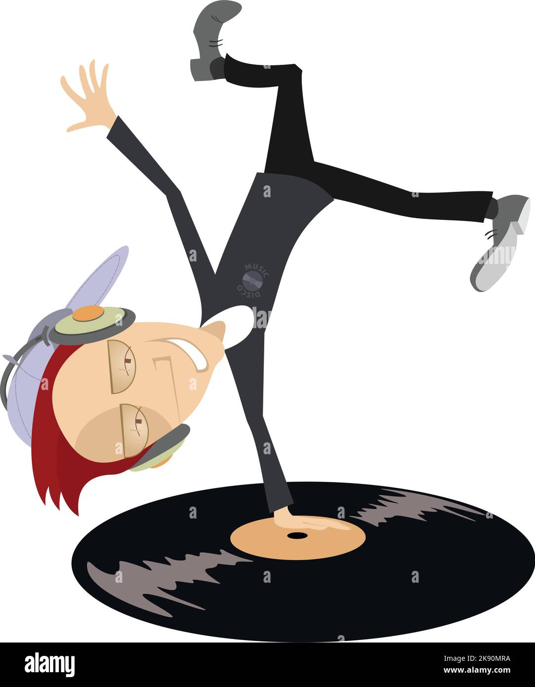Cartoon Head Over Heels