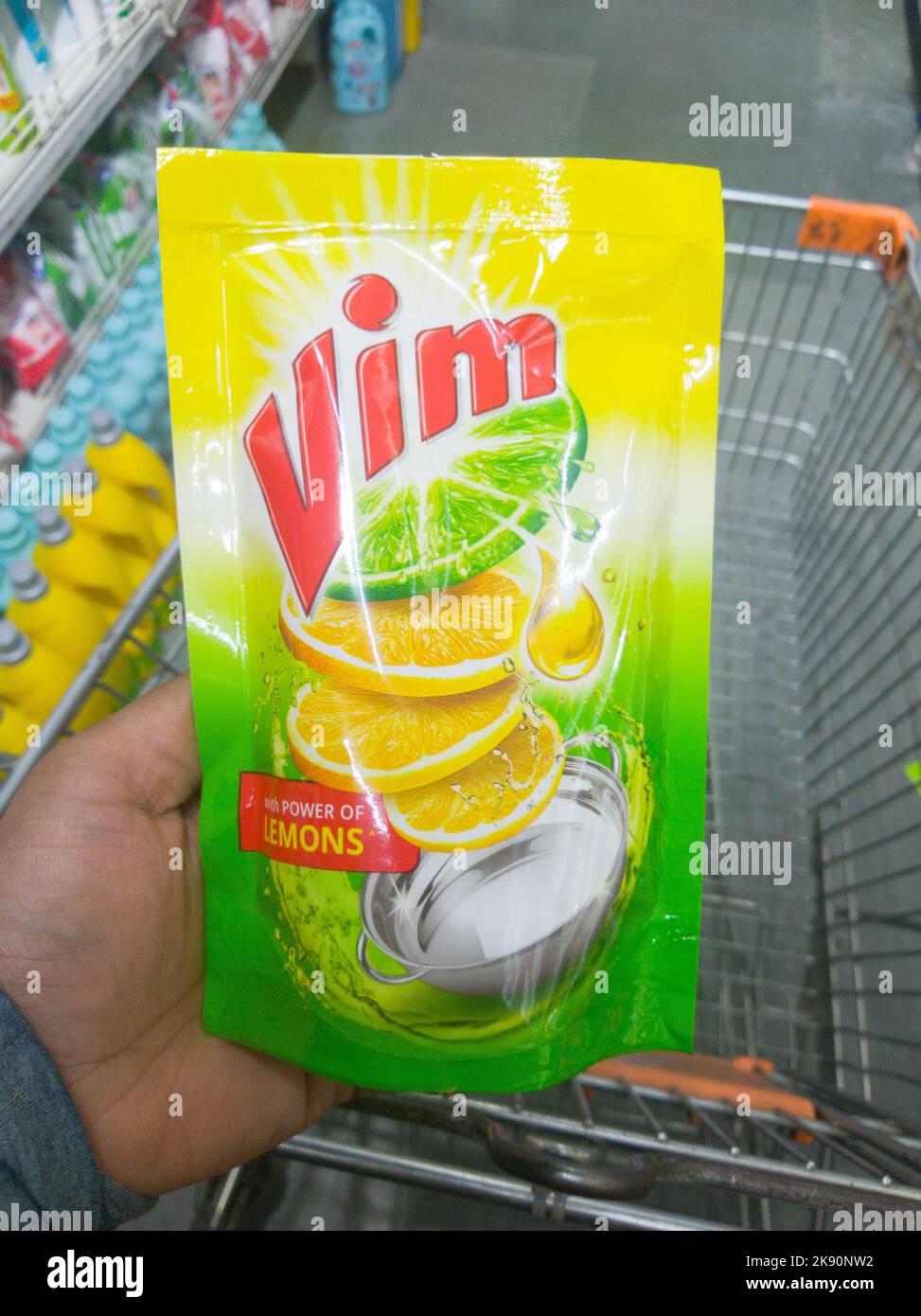 Vim is the No. 1 dishwashing brand in India Stock Photo - Alamy