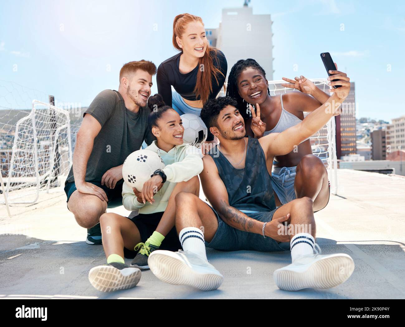 Group photo football team hi-res stock photography and images - Alamy
