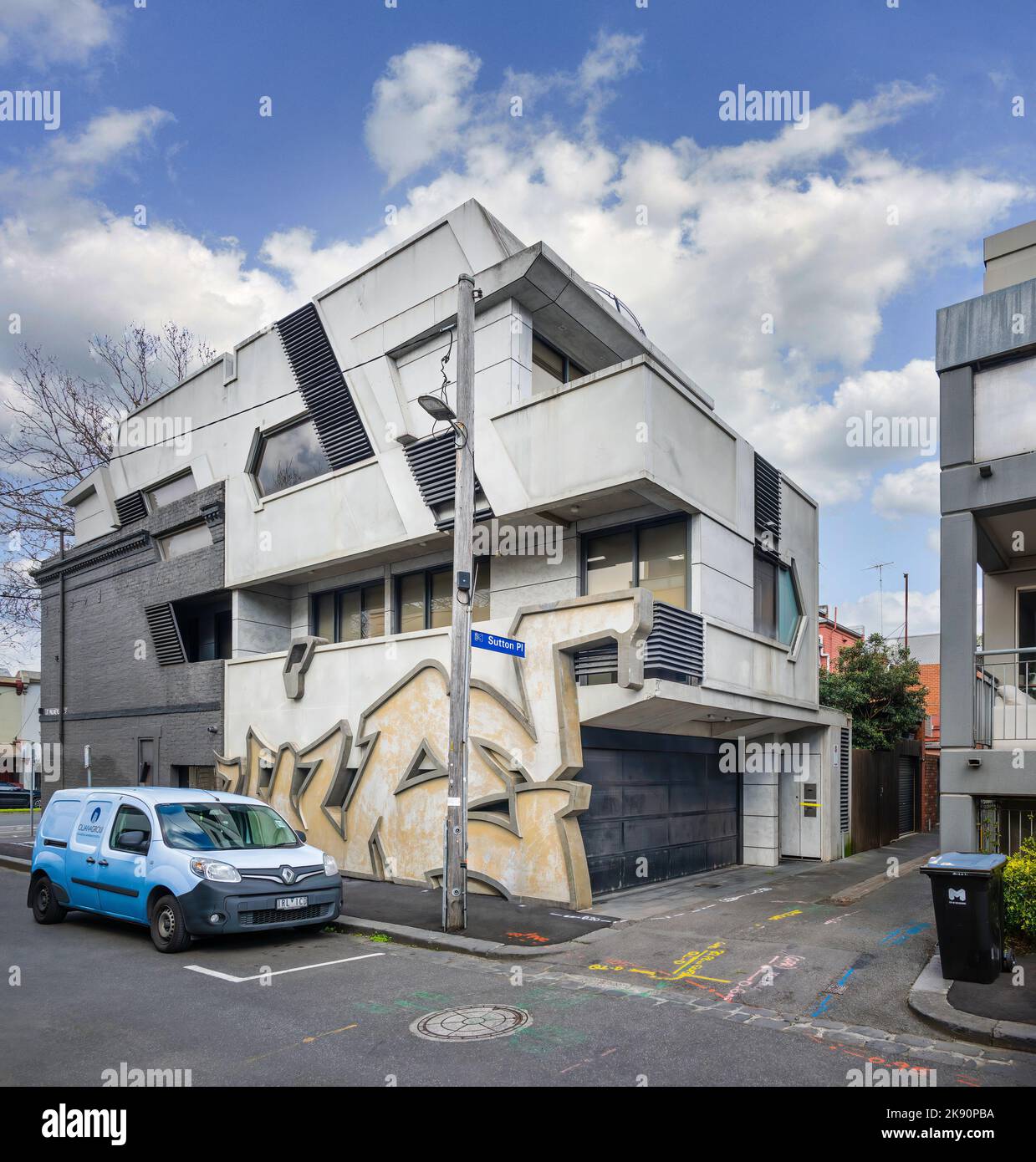 Melbourne, Victoria, Australia - Hive Graffiti apartment builidng by ...