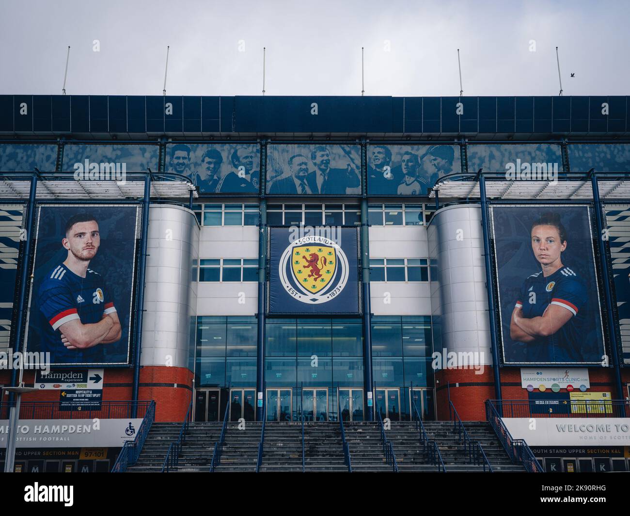 Hampden Park is a football stadium in the Mount Florida area of Glasgow ...