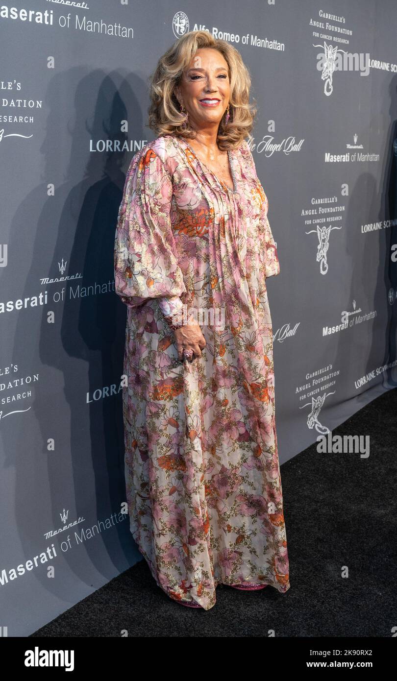 Denise Rich attends Angel Ball 2022 by Gabrielle's Angel Foundation at ...