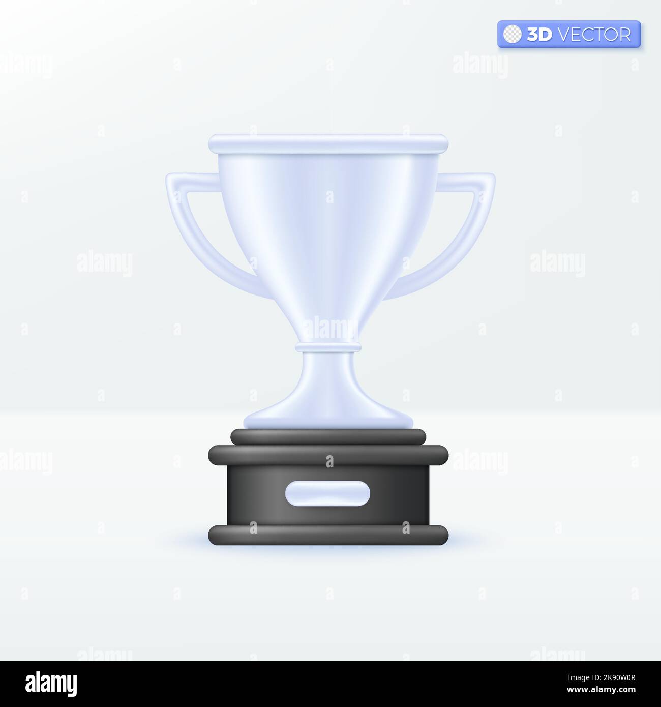 Silver Trophy cup icon symbols. champions rewards ceremony, success ...