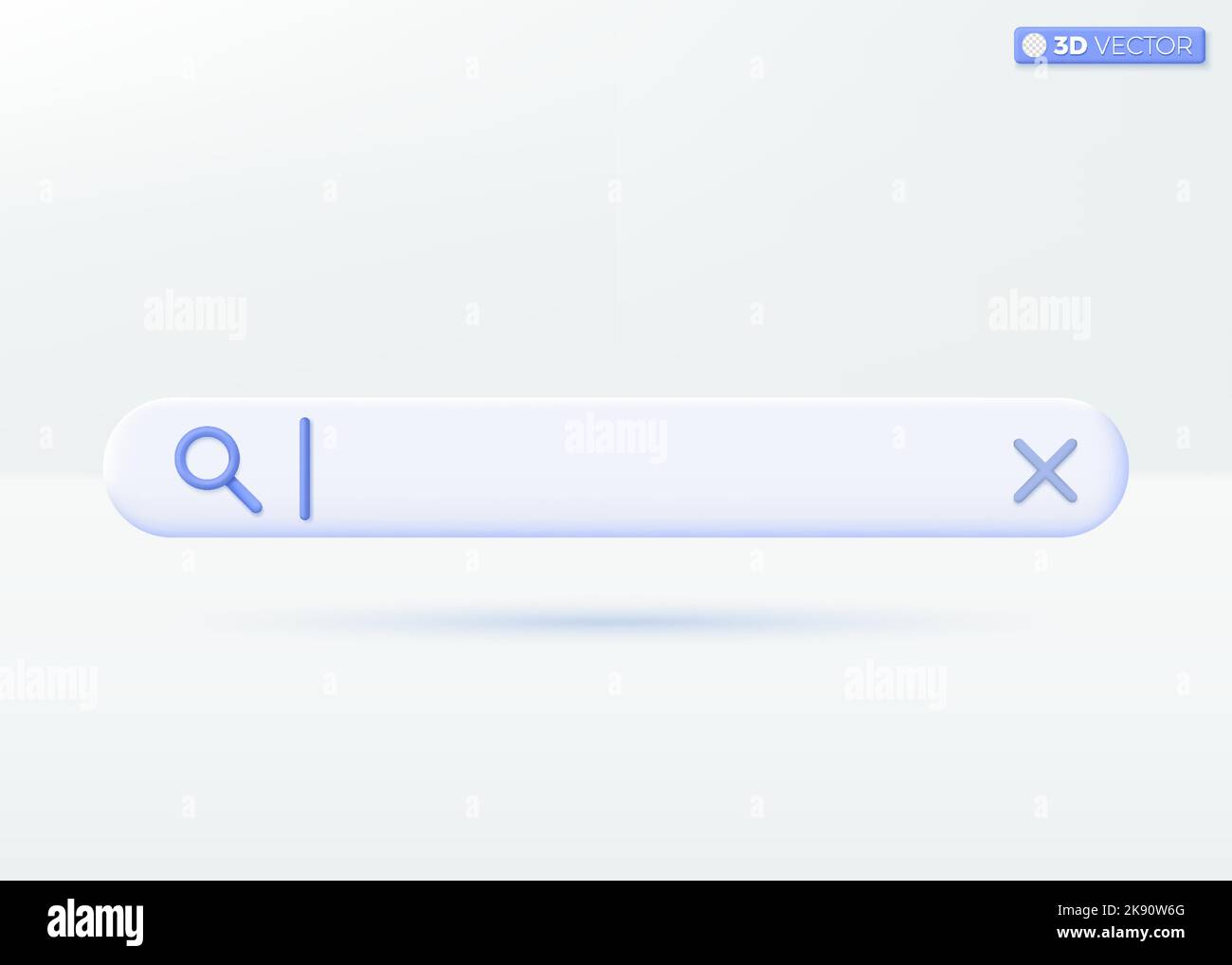 Search bar design icon symbols. Browser button for web, Navigation and ...