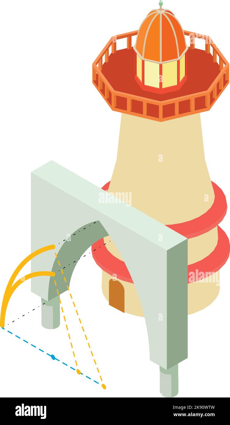 Architectural project icon isometric vector. Arch project and ...