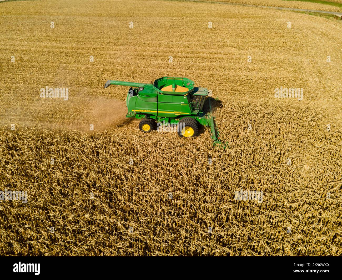 Maize field usa aerial hi-res stock photography and images - Alamy