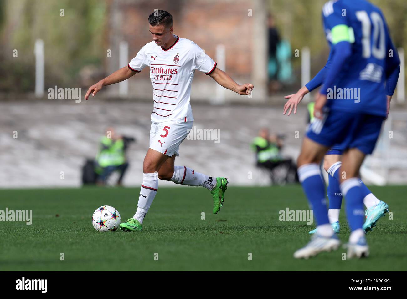 Jan Carlo Simic of AC Milan during the UEFA Youth League Group E match ...