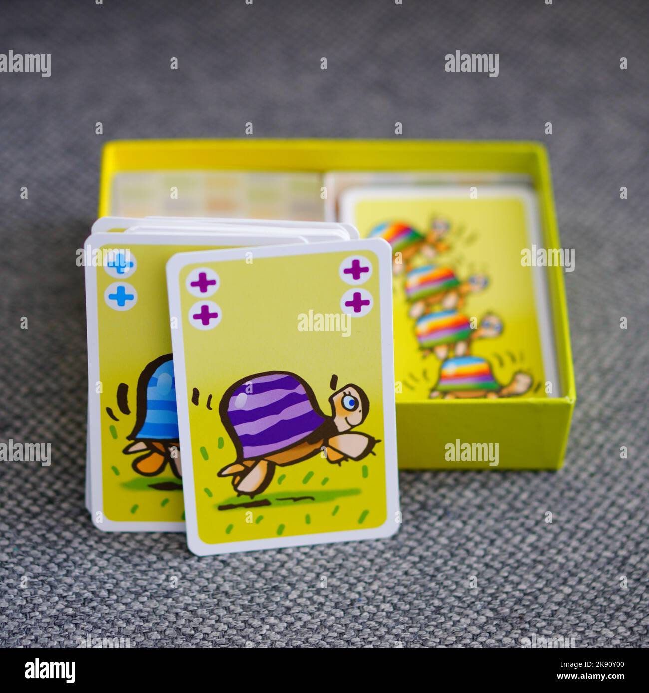 The cards of the Egmont brand Polish Pedzace Zolwie card game meaning ...