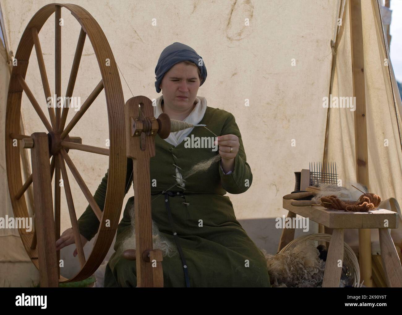 Anglo-Norman to C15th History Wool 'Industry' Stock Photo - Alamy