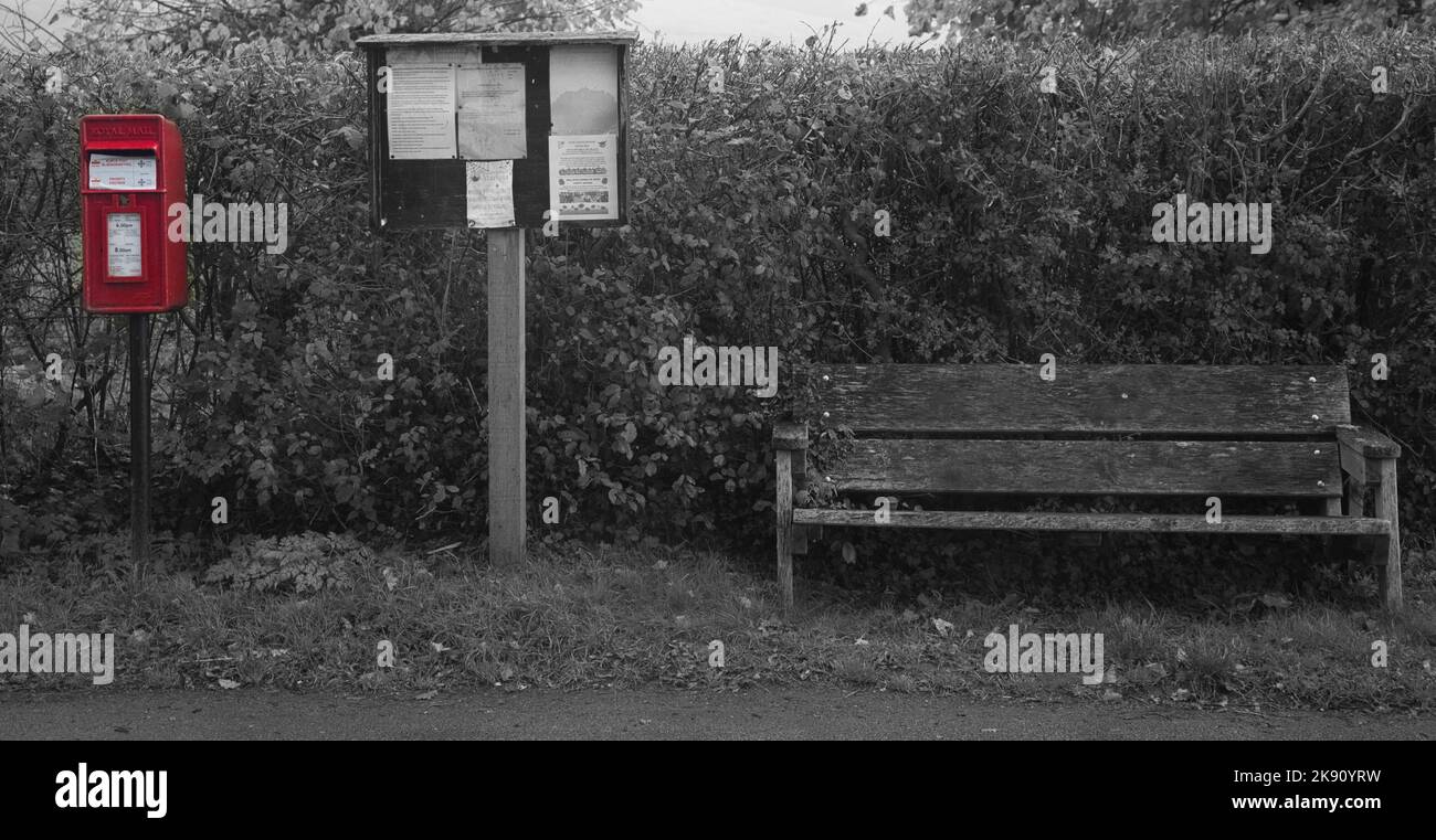 Vintage notice board hi-res stock photography and images - Alamy