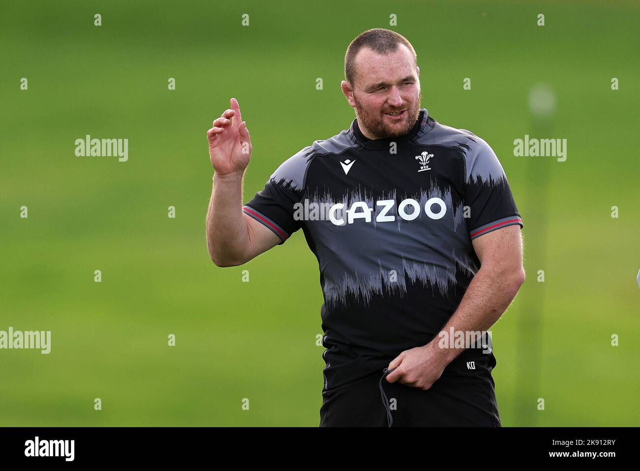 Cardiff, UK. 25th Oct, 2022. Ken Owens of Wales during the Wales rugby ...