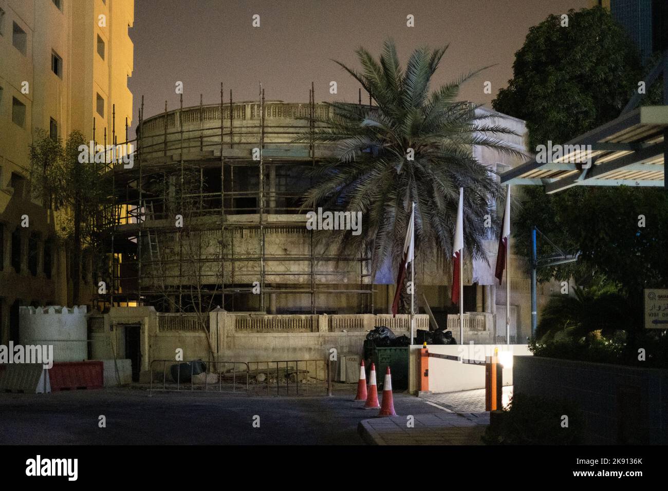 Street scene in Doha, Qatar Stock Photo - Alamy