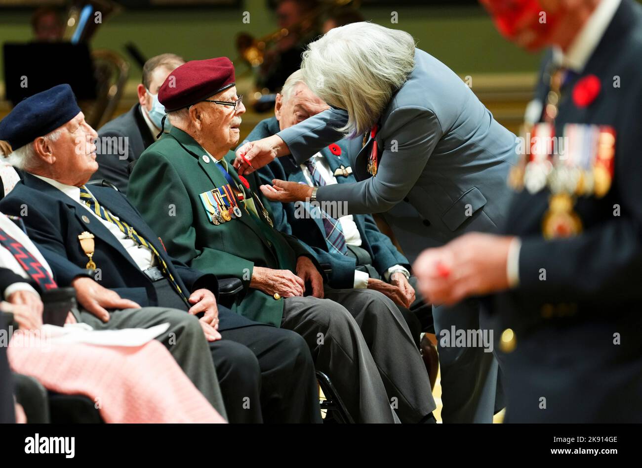 Ottawa, Canada, Oct. 25, 2022. Mary Simon, Governor General and ...