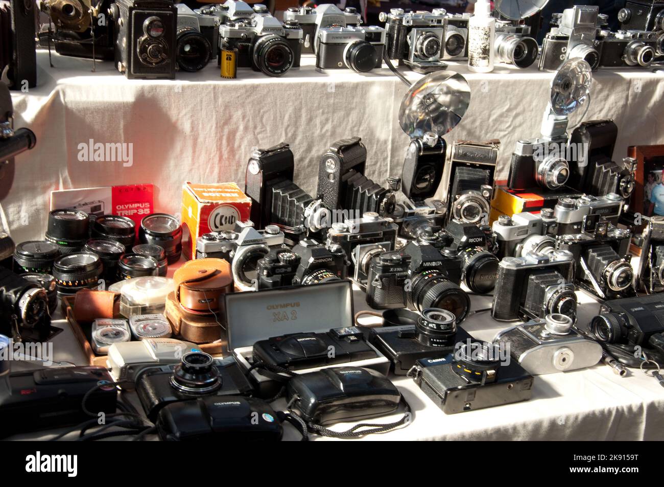 Market stall camera hi-res stock photography and images - Alamy