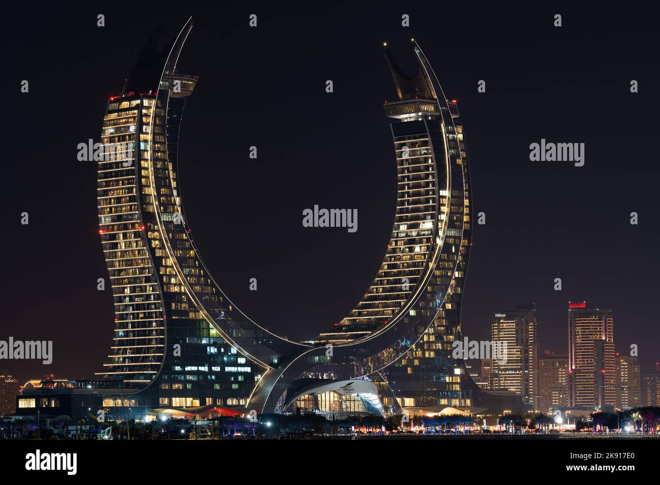 Lusail city skyline hi-res stock photography and images - Alamy