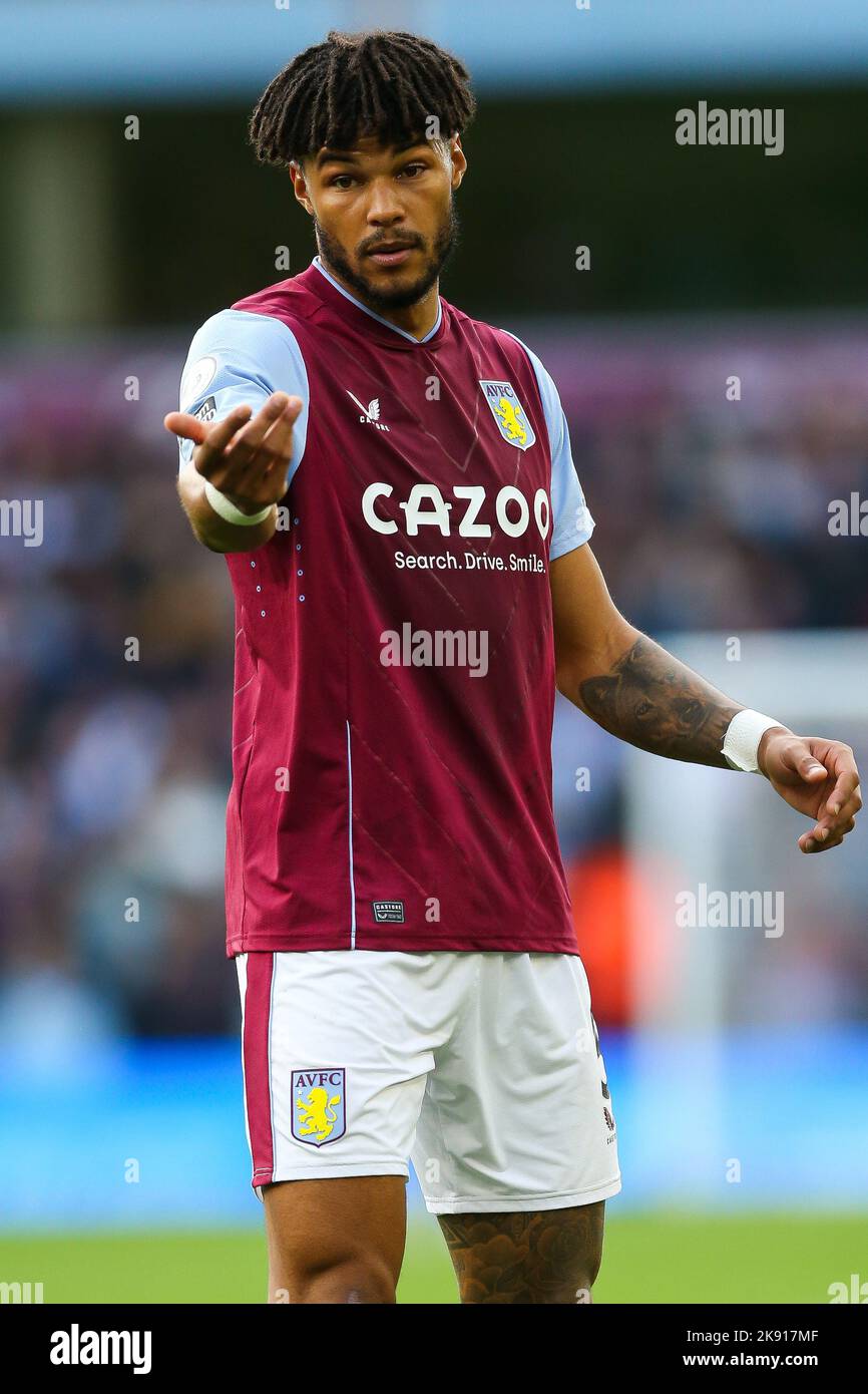 Aston Villa's Tyrone Mings during the Premier League match at Villa ...