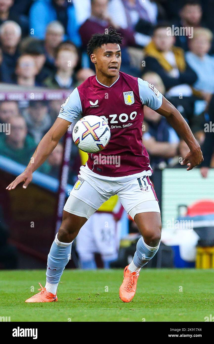 Aston Villa's Ollie Watkins during the Premier League match at Villa ...