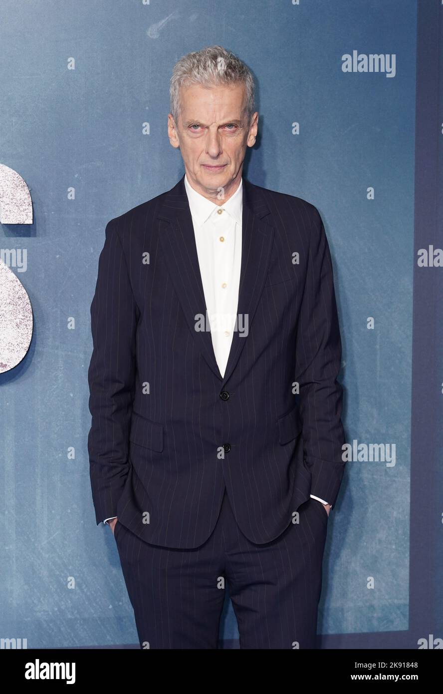 Peter Capaldi attending the premiere of the new Amazon Original series ...