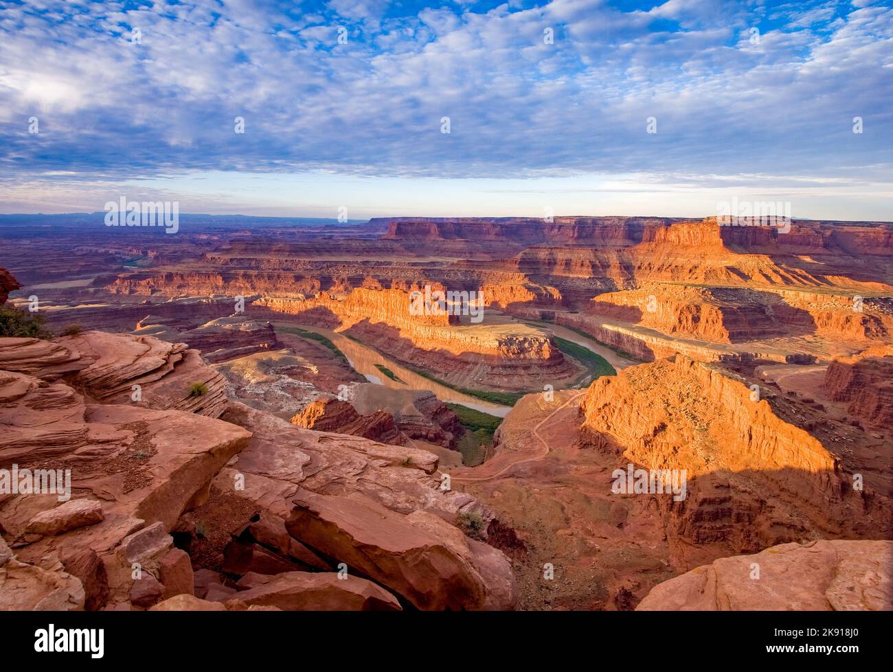 The Goose Neck of the Colorado River and Canyonlands National Park ...