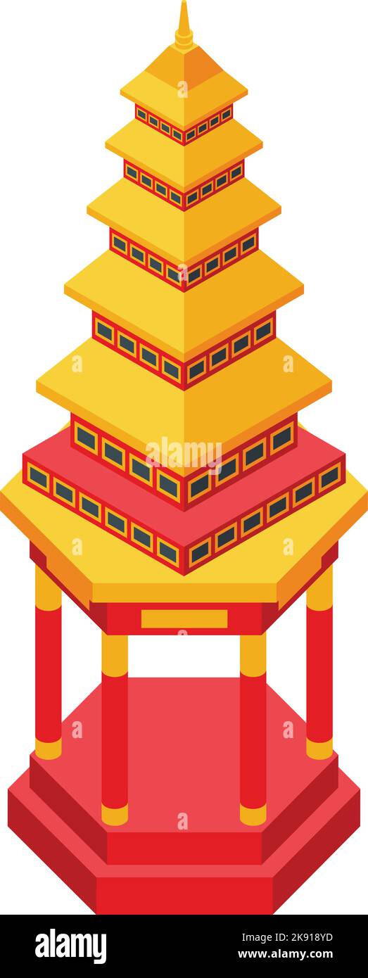 Chinese ethnic palace Stock Vector Images - Alamy