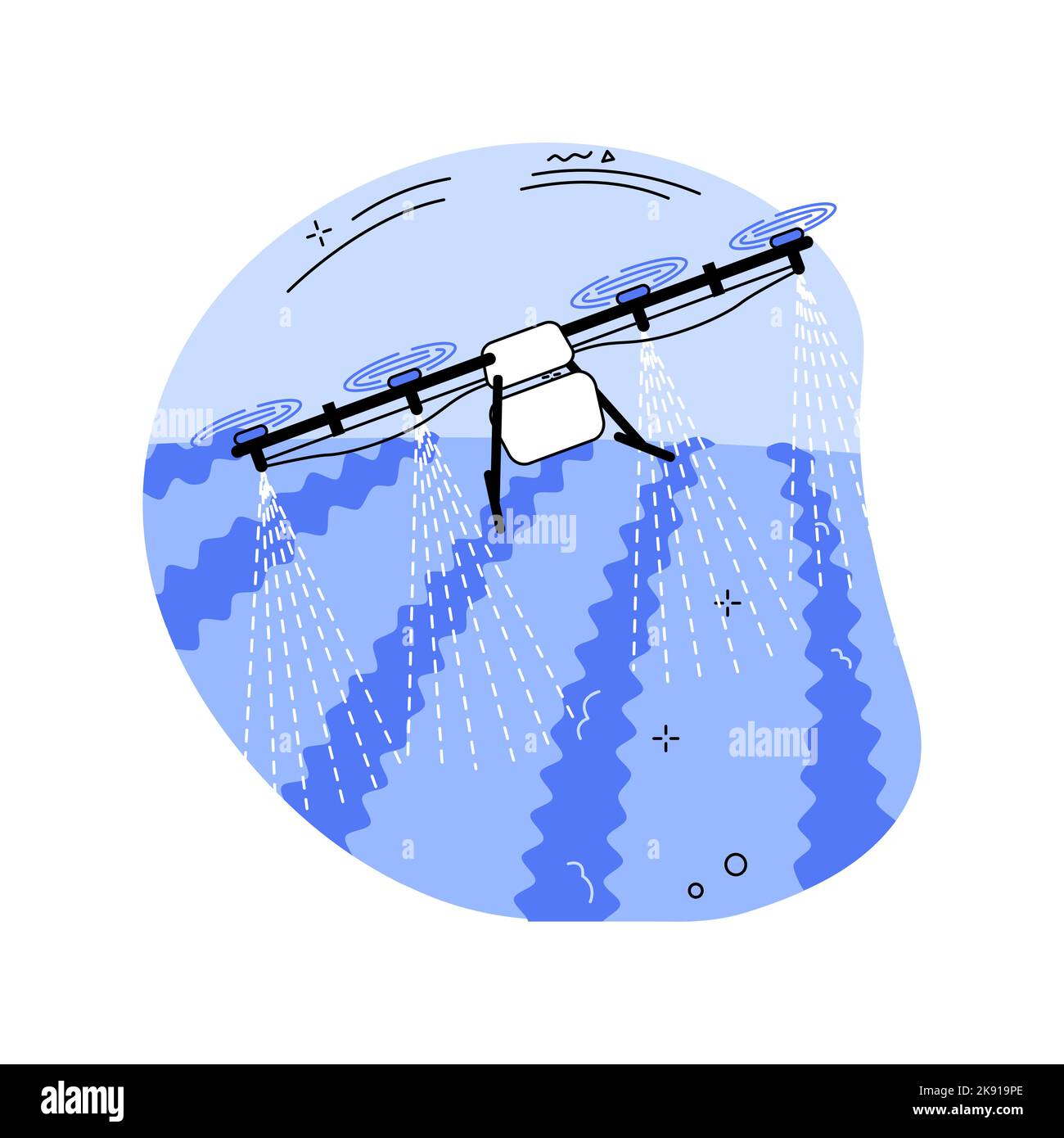 Herbicides isolated cartoon vector illustrations Stock Vector Image ...