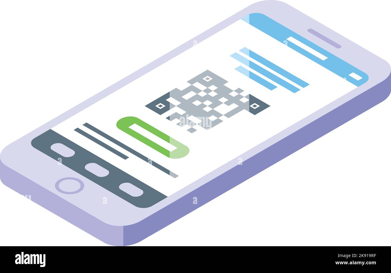 Health passport icon isometric vector. Travel vaccine. Control mobile ...