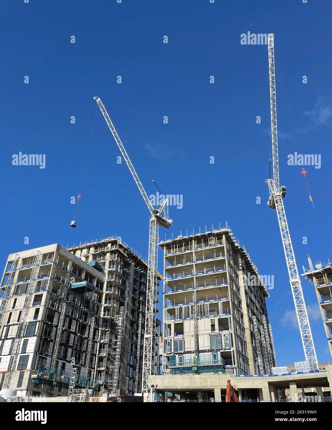 BUILDING SITE Photo: Tony Gale Stock Photo - Alamy