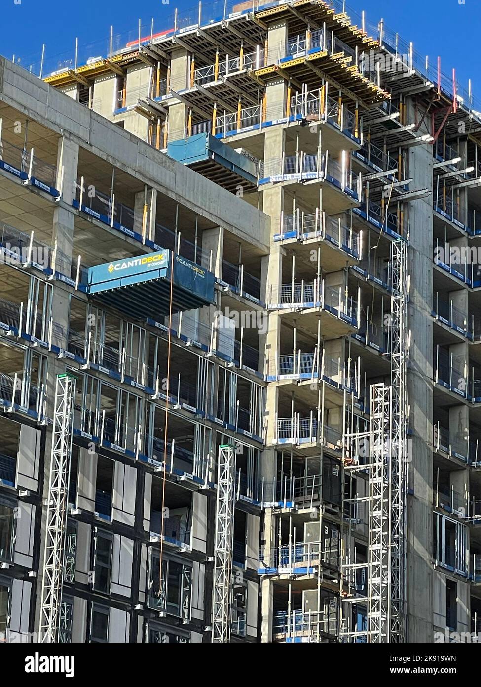 BUILDING SITE Photo: Tony Gale Stock Photo - Alamy