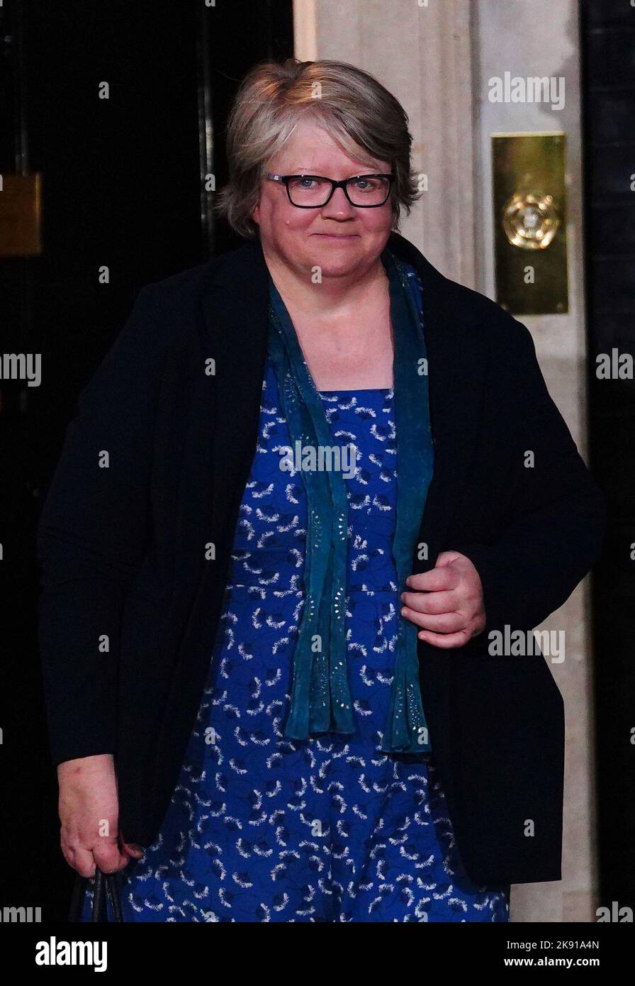 Therese Coffey who has been reappointed as Environment, Food and Rural ...
