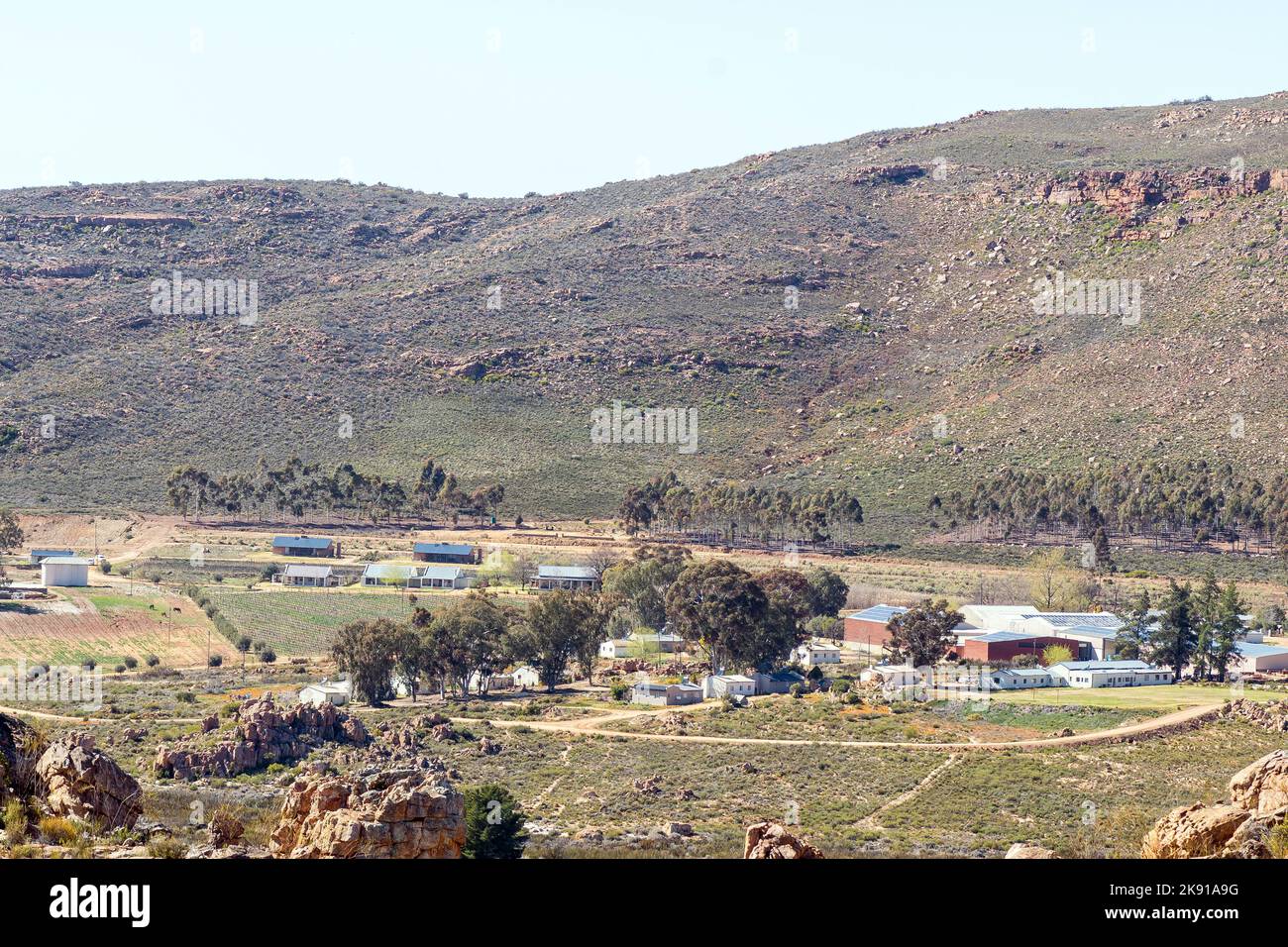 DWARSRIVIER, SOUTH AFRICA - SEP 6, 2022: View of Dwarsrivier in the ...