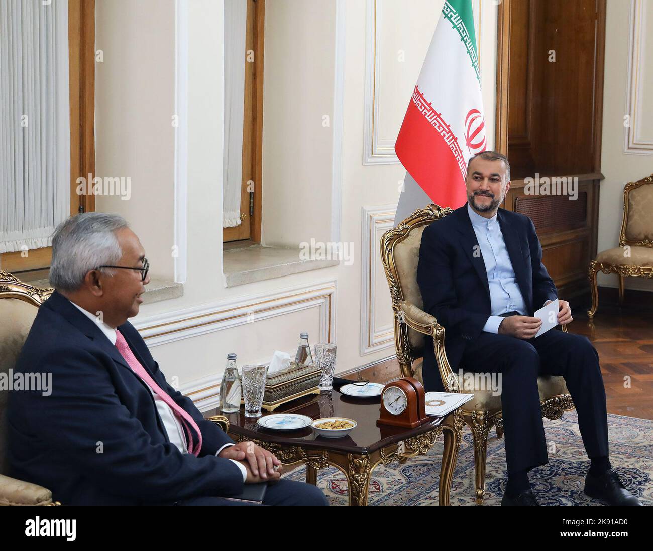 Tehran, Tehran, Iran. 24th Oct, 2022. A handout photo made available by ...