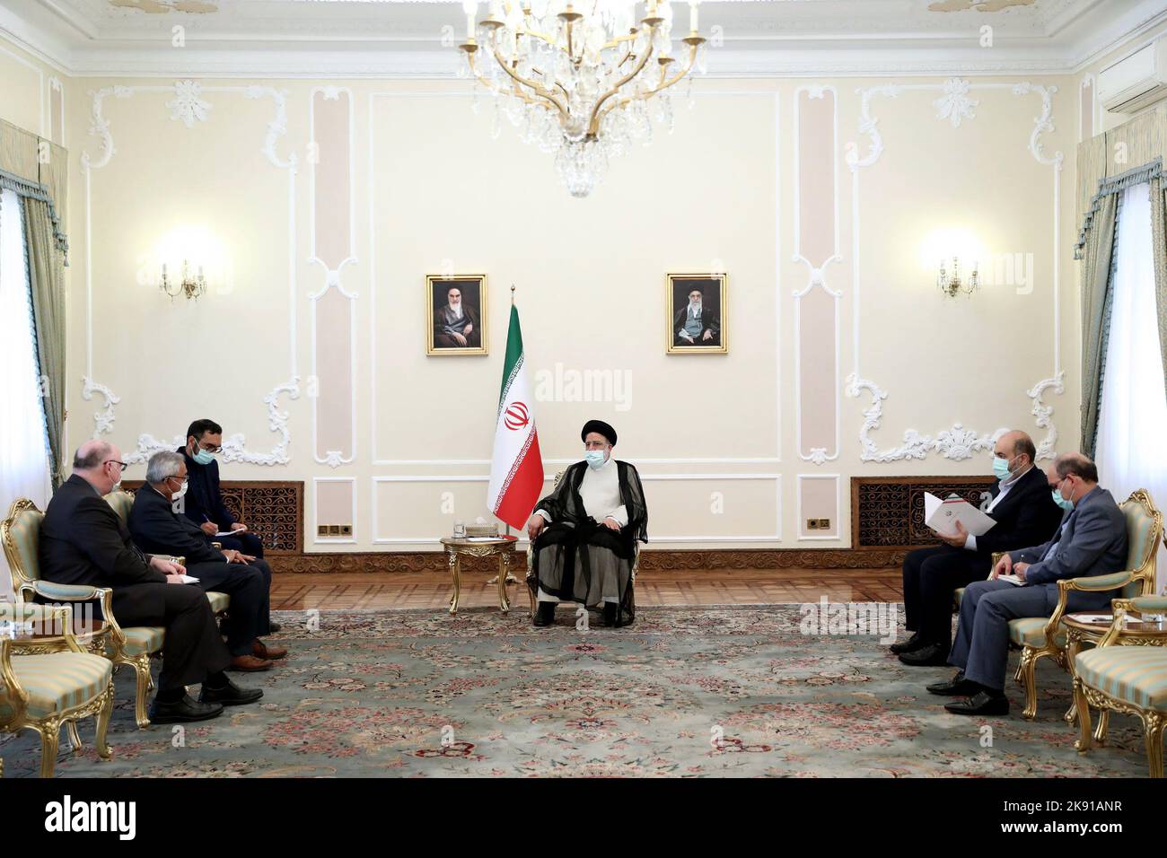 Tehran, Tehran, Iran. 24th Oct, 2022. A handout photo made available by ...