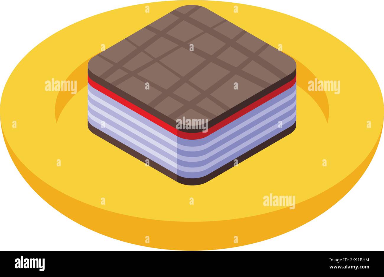 Potato salad snack fish Stock Vector Images - Alamy