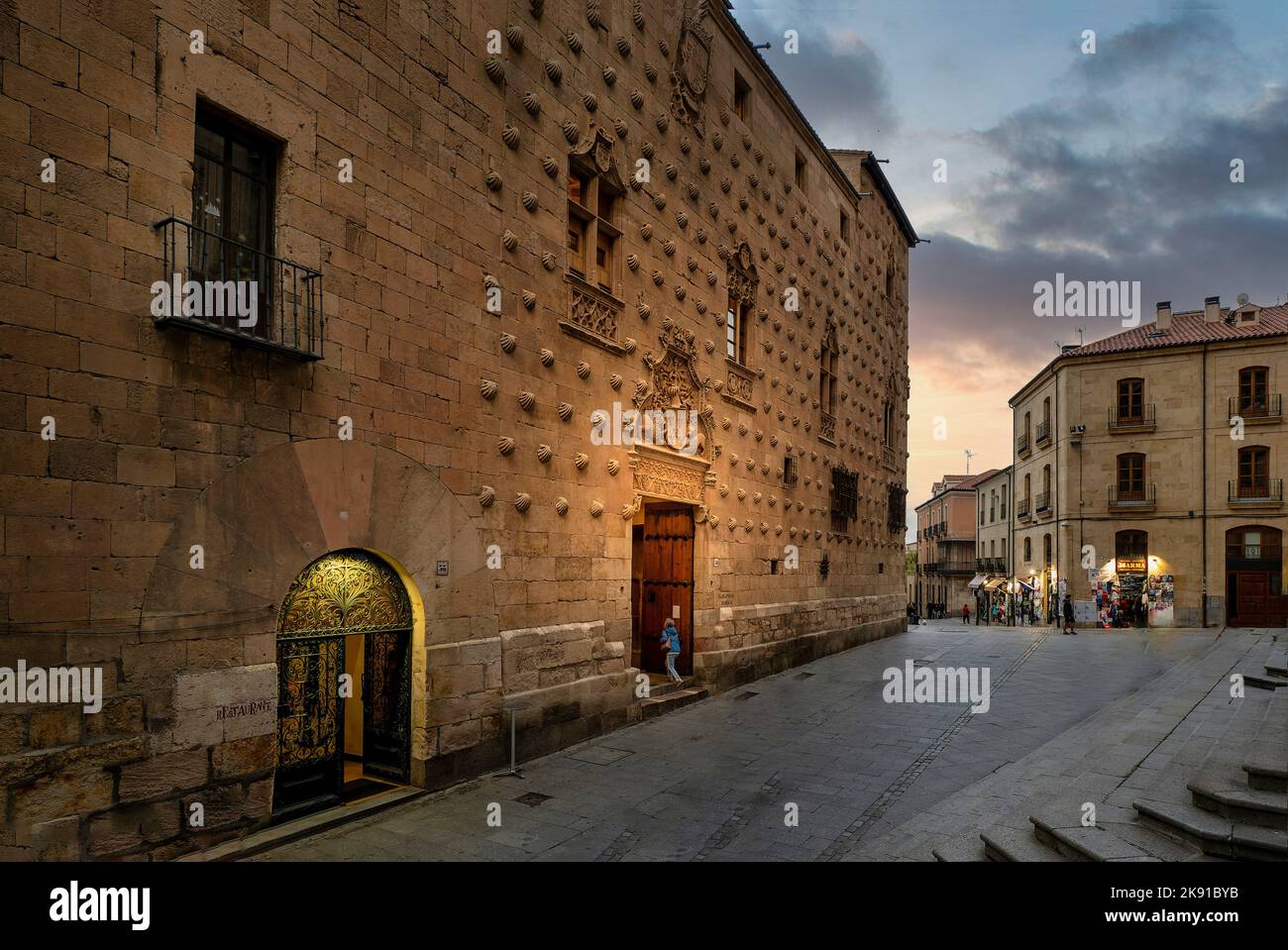 Casa de las Conchas, Castile and Leon, Spain Stock Photo - Alamy