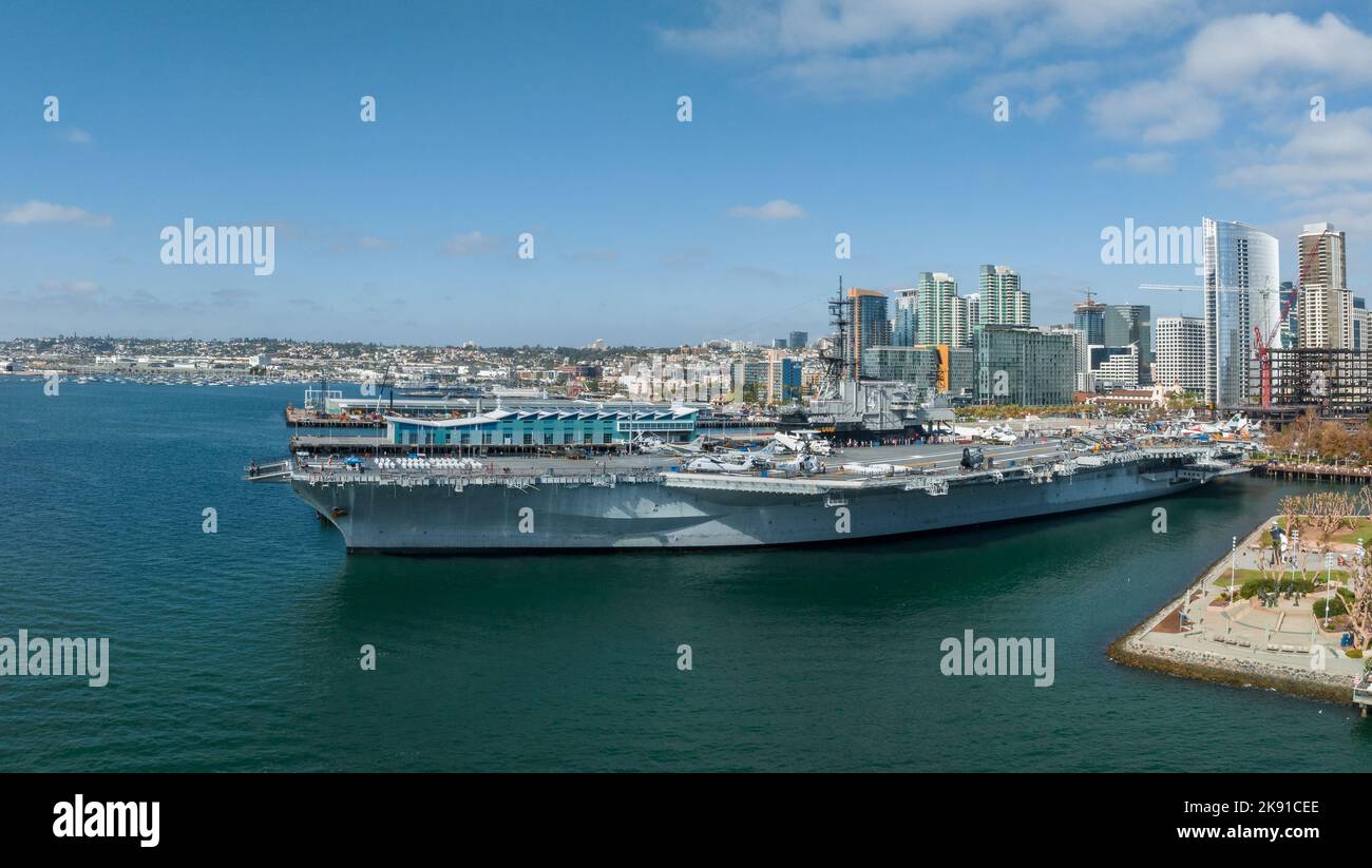 Mighty USS Midway - an aircraft carrier of the United States Navy, the ...