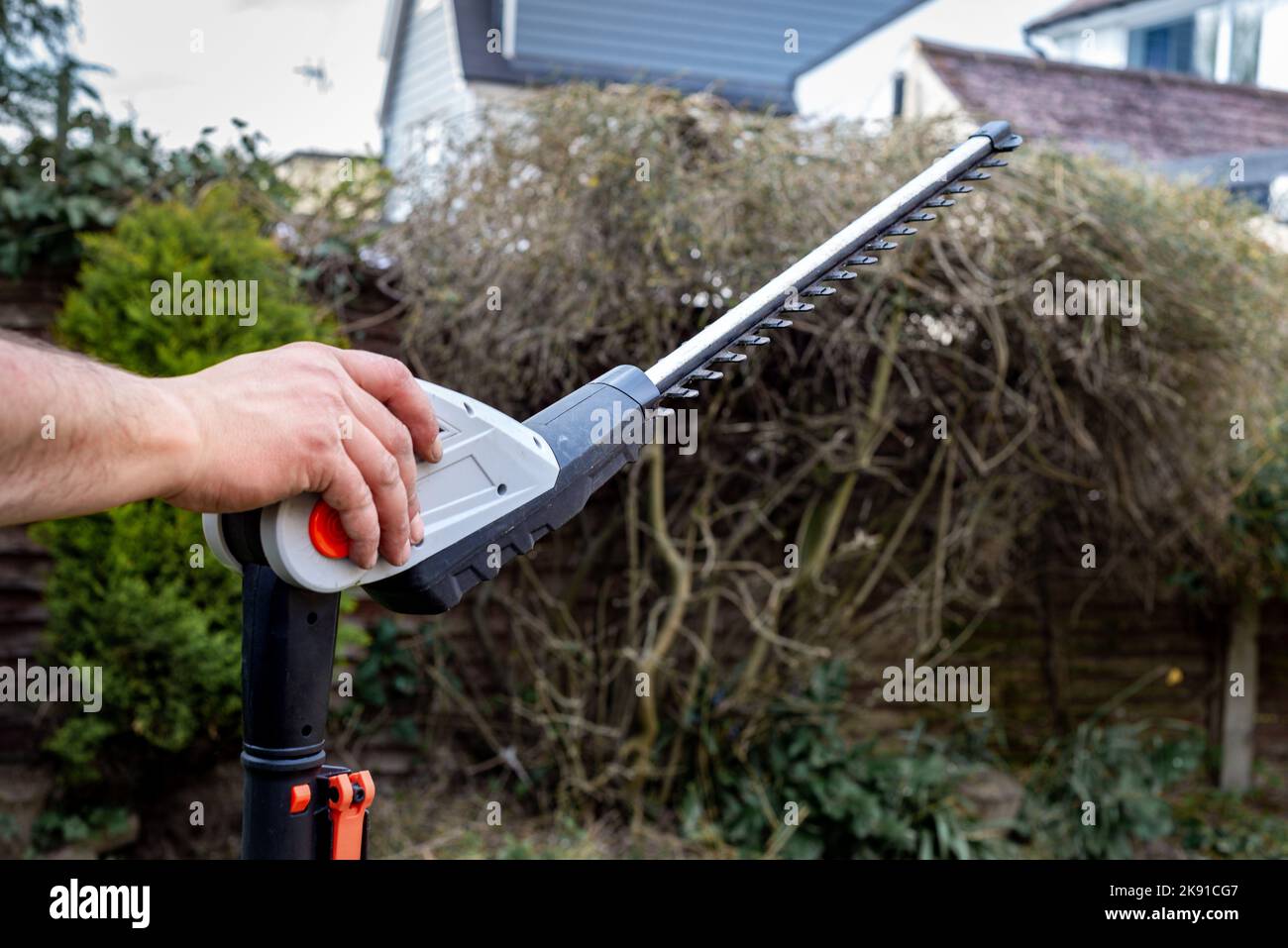Battery hand clippers hi-res stock photography and images - Alamy