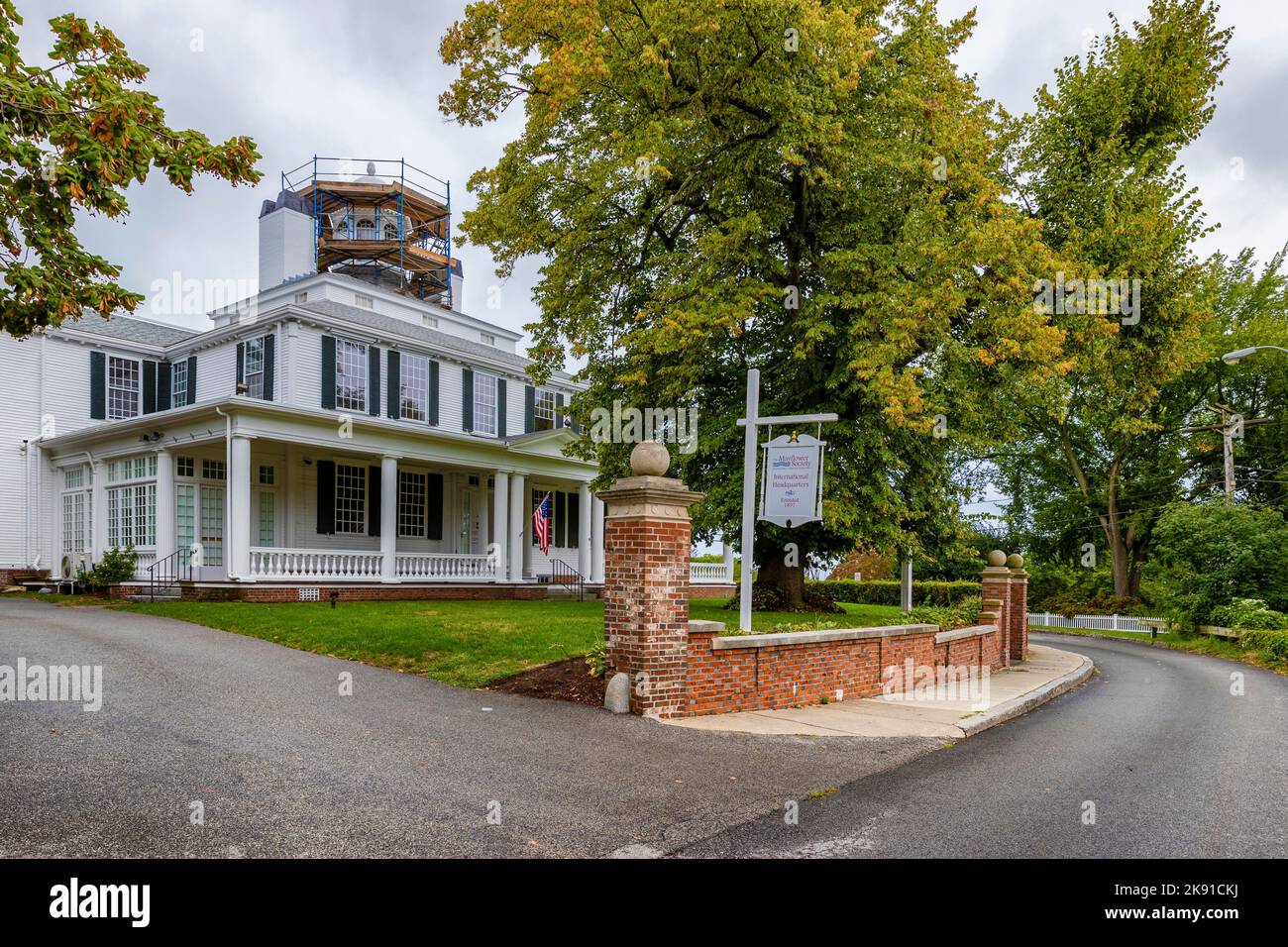 Plymouth, Massachusetts, USA - September 12, 2022: The Mayflower ...