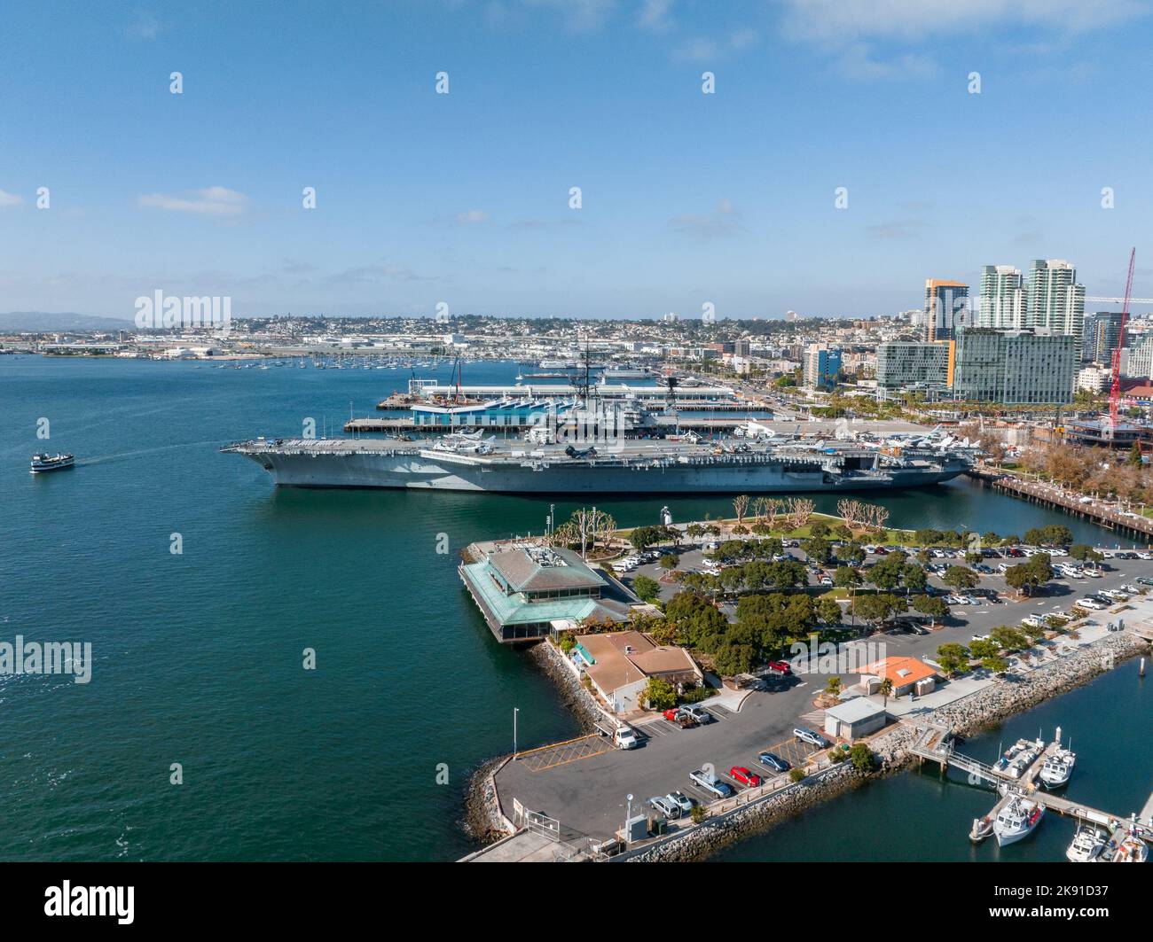 Mighty USS Midway - an aircraft carrier of the United States Navy, the ...