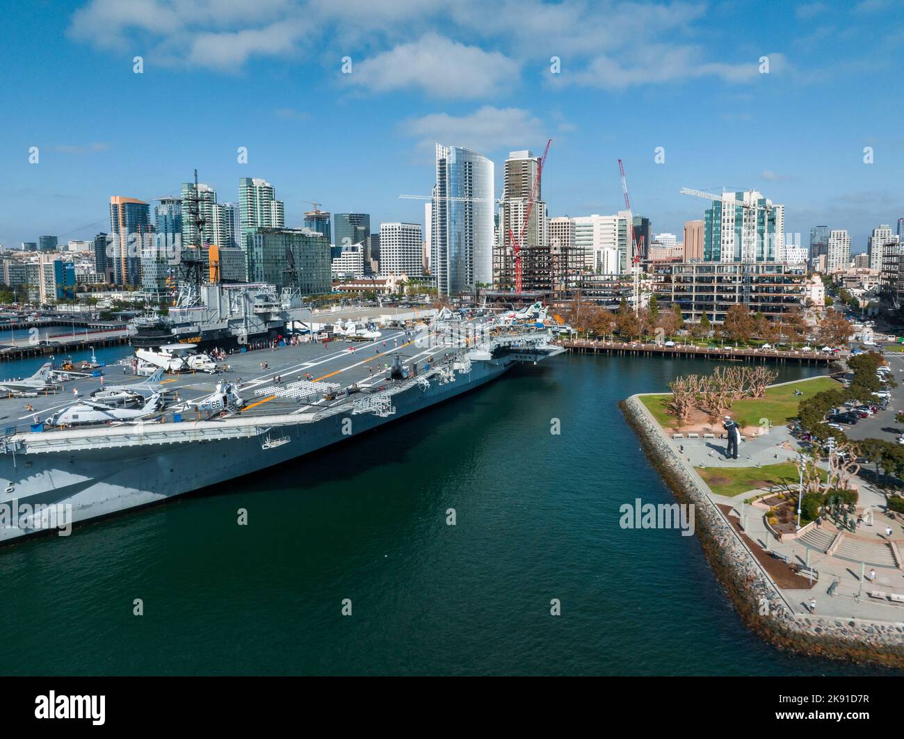 Mighty USS Midway - an aircraft carrier of the United States Navy, the ...