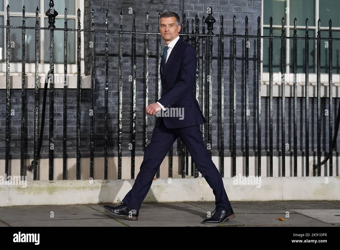 Mark Harper arriving in Downing Street, London after Rishi Sunak has ...