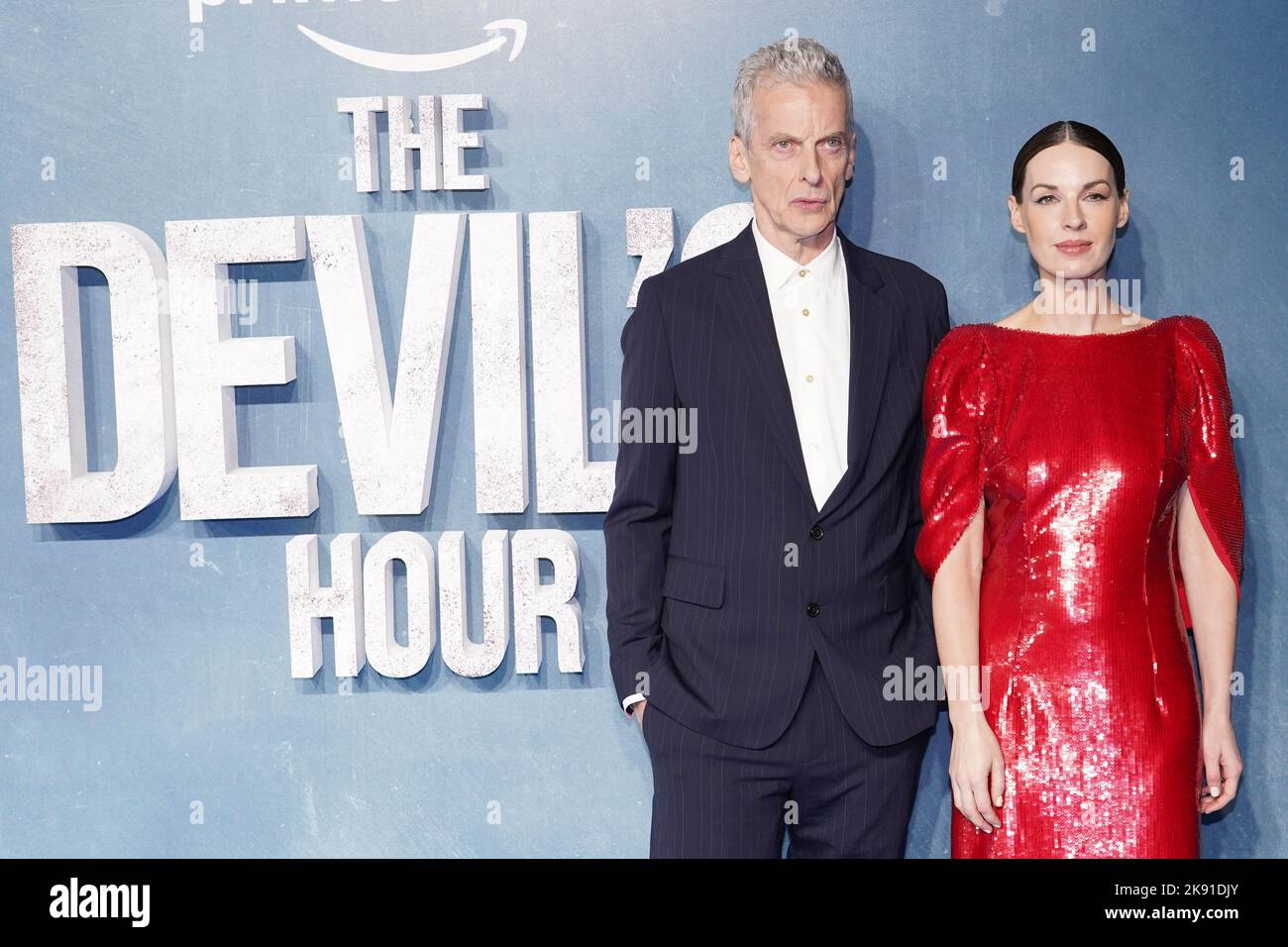 Peter Capaldi and Jessica Raine attending the premiere of the new ...