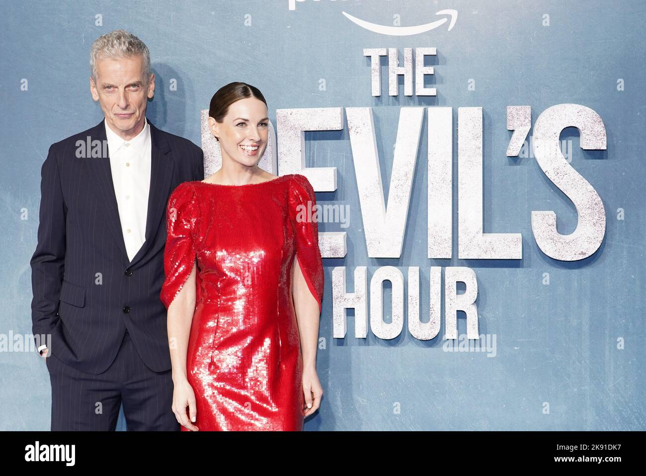Peter Capaldi and Jessica Raine attending the premiere of the new ...