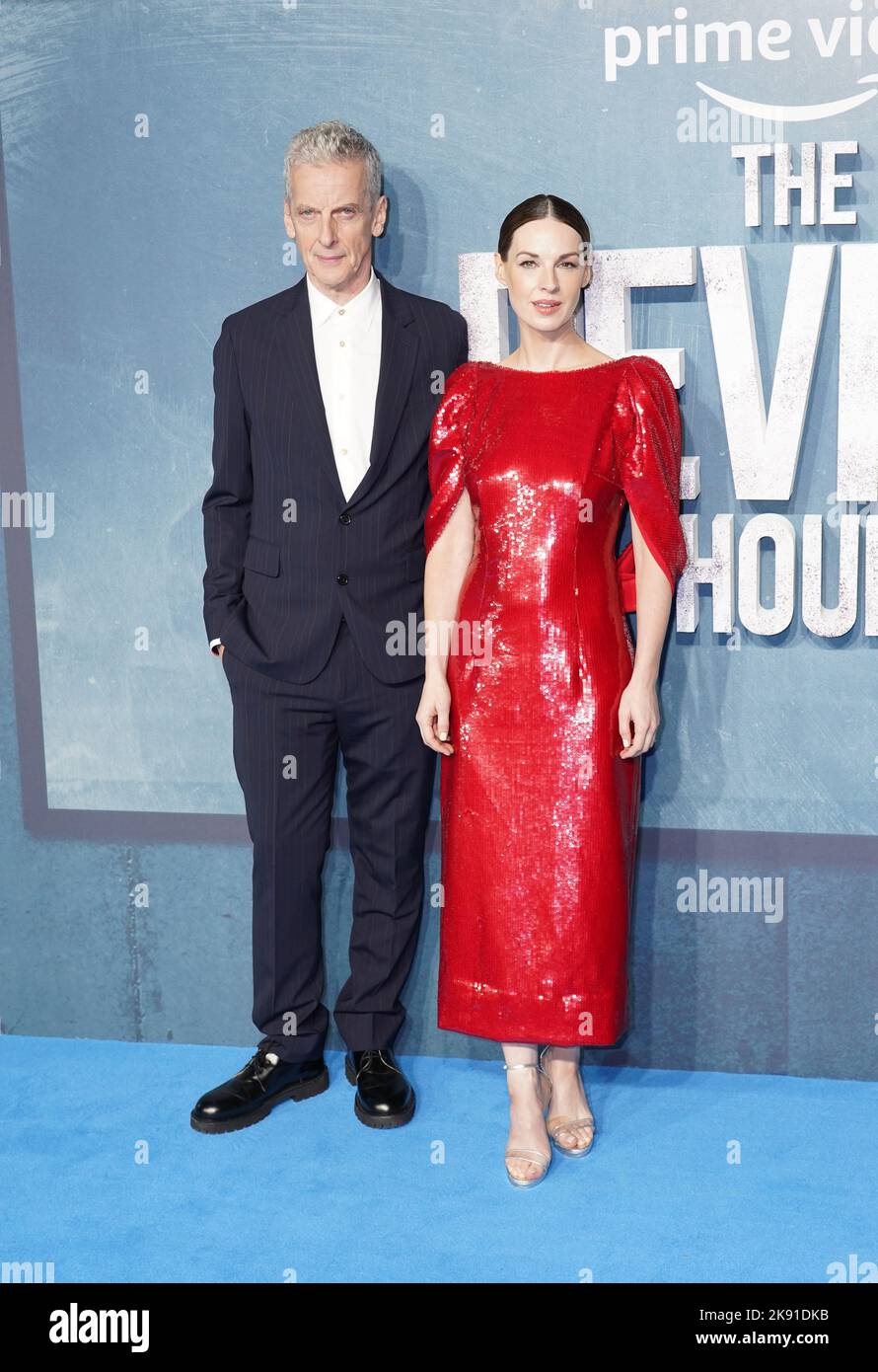Peter Capaldi and Jessica Raine attending the premiere of the new ...
